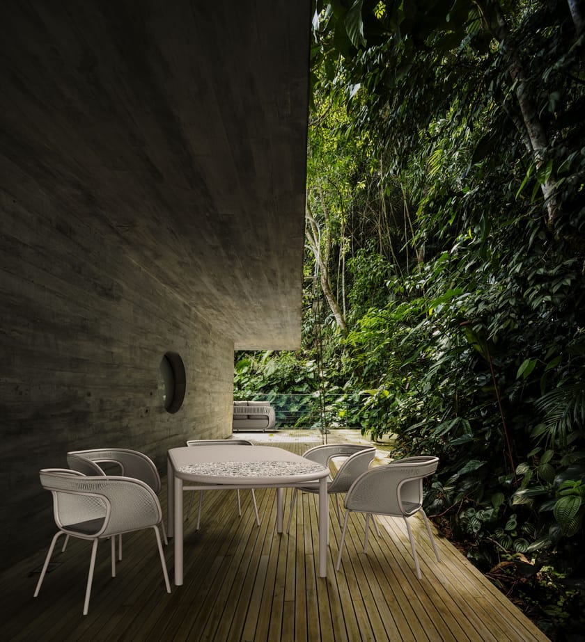 BARLA Rope garden chair By YAAZ | design angelettiruzza design