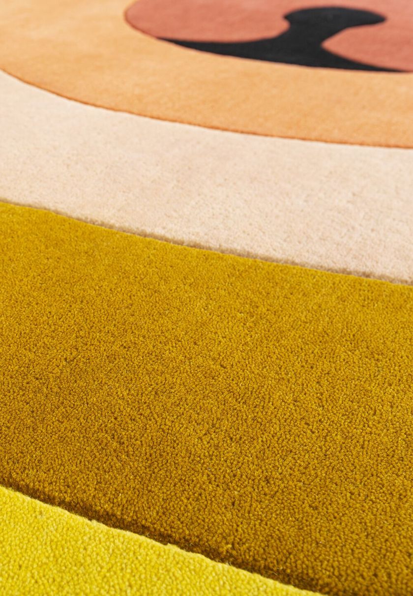 MINOTOR ROND – AMBRE Rug By Diacasan Edition | design Christian Signorel
