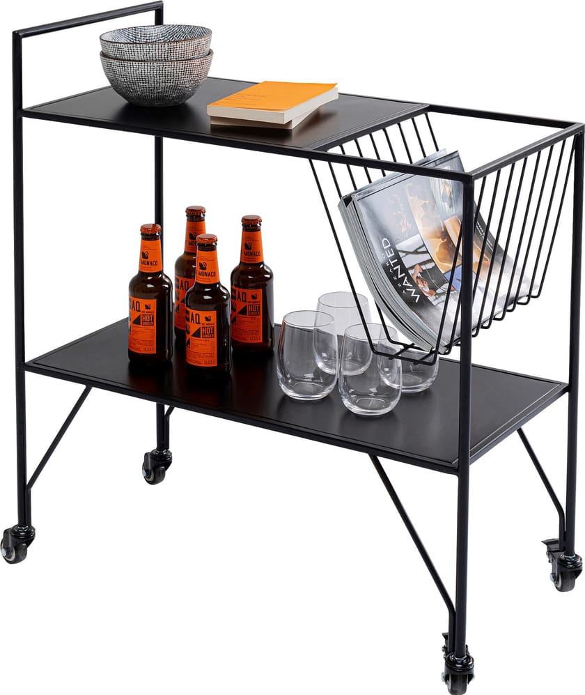 FENJA Steel Trolley By KARE Design