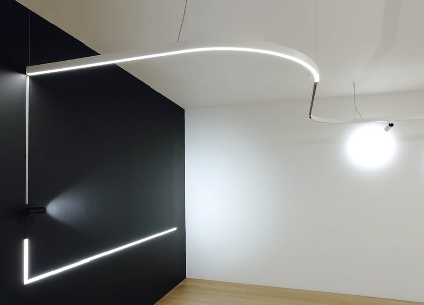 A.24 Suspended LED aluminium track-Light By Artemide | design Carlotta ...