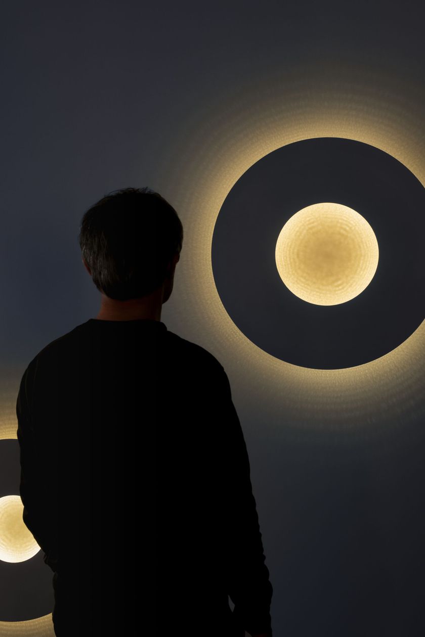 UMBRA ROUND LED stainless steel wall light By A-Emotional Light