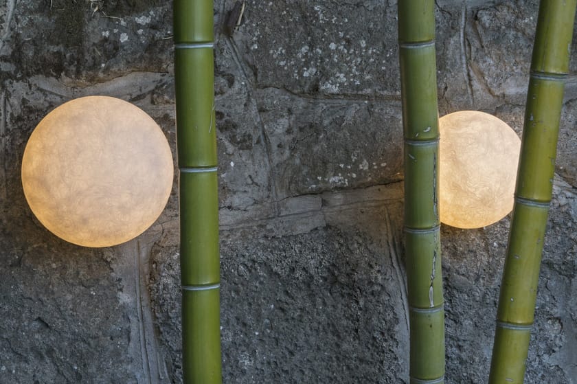 Contemporary style LED rubber wall lamp A.MOON OUT By In-es.artdesign