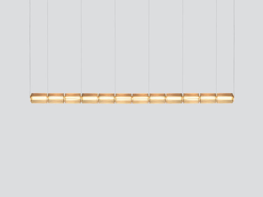 COLUMN 175 HORIZONTAL Pendant lamp By A-N-D | design Lukas Peet
