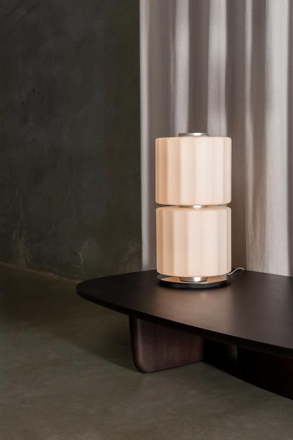 COLUMN LED glass table lamp with dimmer By A-N-D | design Lukas Peet