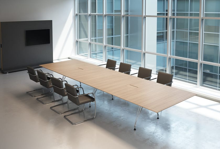 A1 MEETING Rectangular meeting table By BK Contract