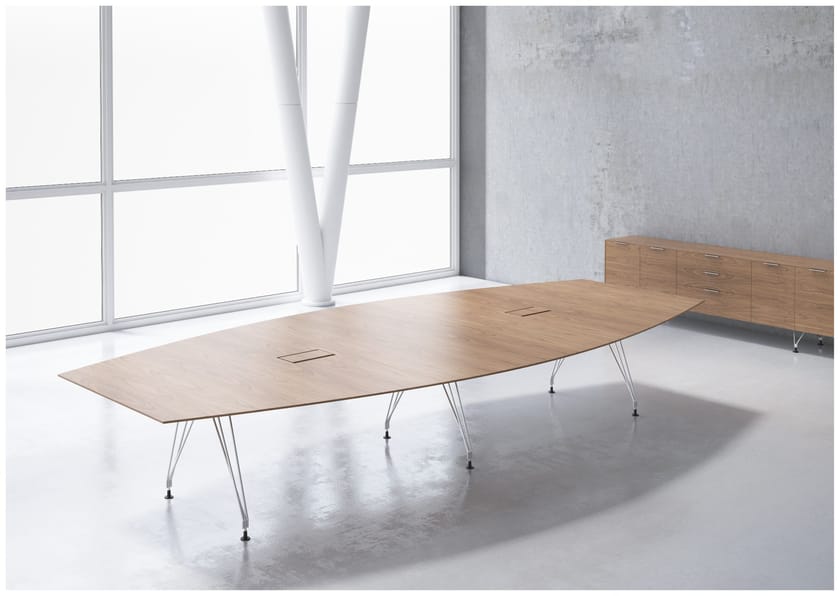 A1 MEETING | Rectangular meeting table A1 Collection By BK Contract ...