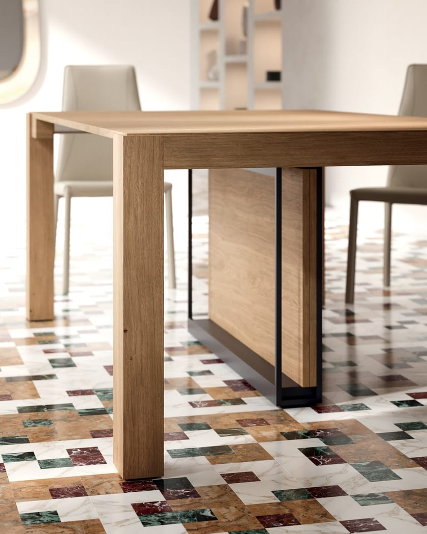 A3 Extending rectangular console table By Ozzio Italia | design Giacomo ...