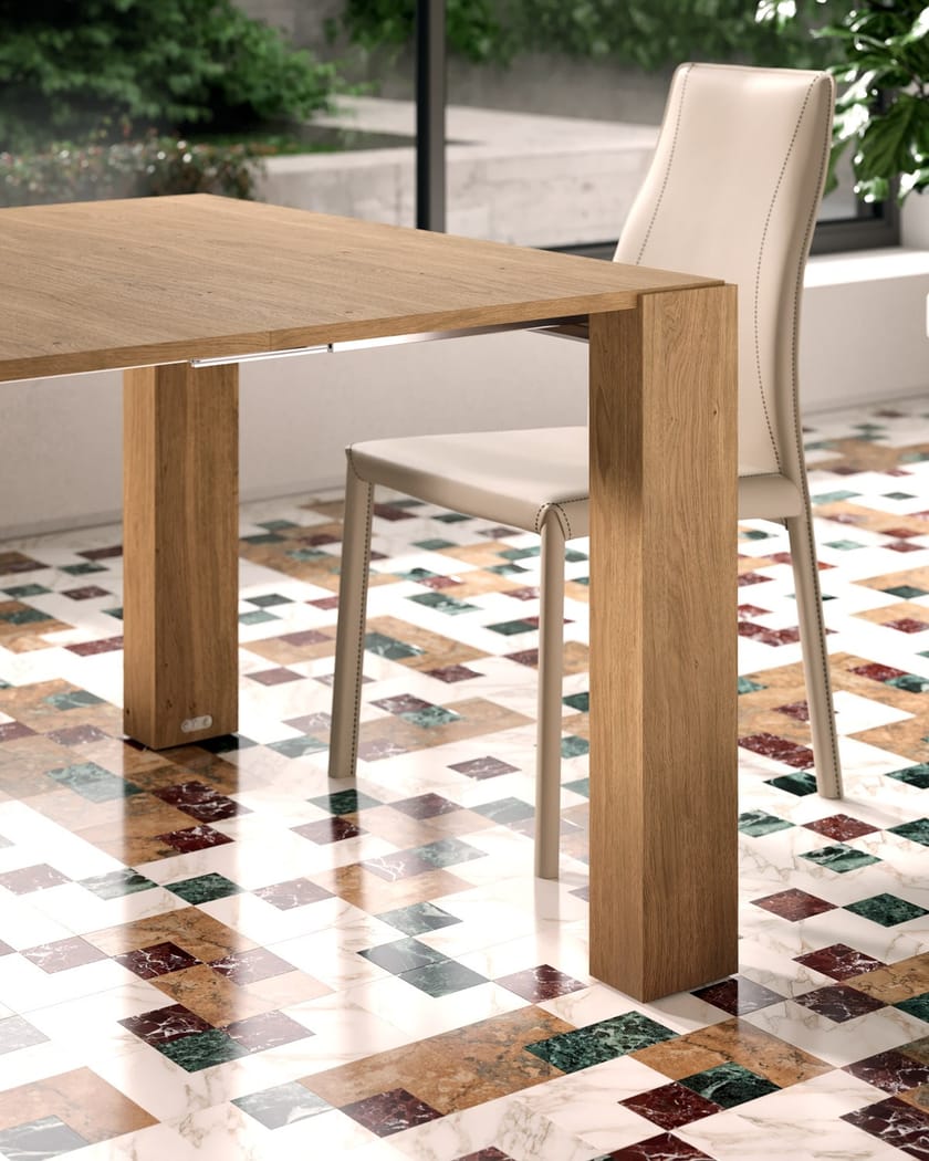 A3 Extending rectangular console table By Ozzio Italia | design Giacomo ...