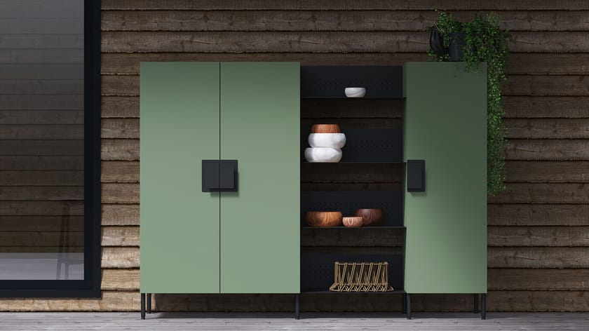 ÀTRIA Stainless steel outdoor kitchen By ABIMIS | design DelineoDesign ...