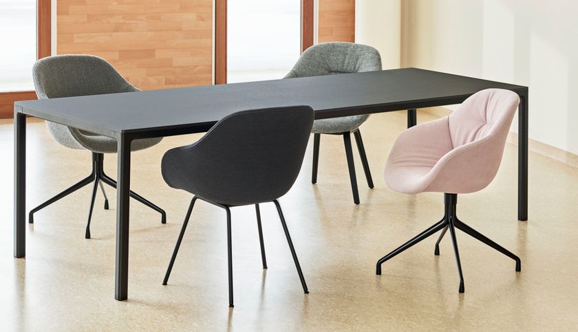 ABOUT A CHAIR AAC 121 SOFT Swivel chair By Hay