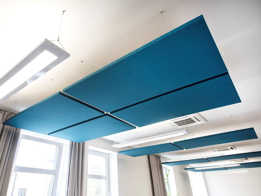 STILL SKY - SET OF 4 hanging acoustic panel By SilentLab