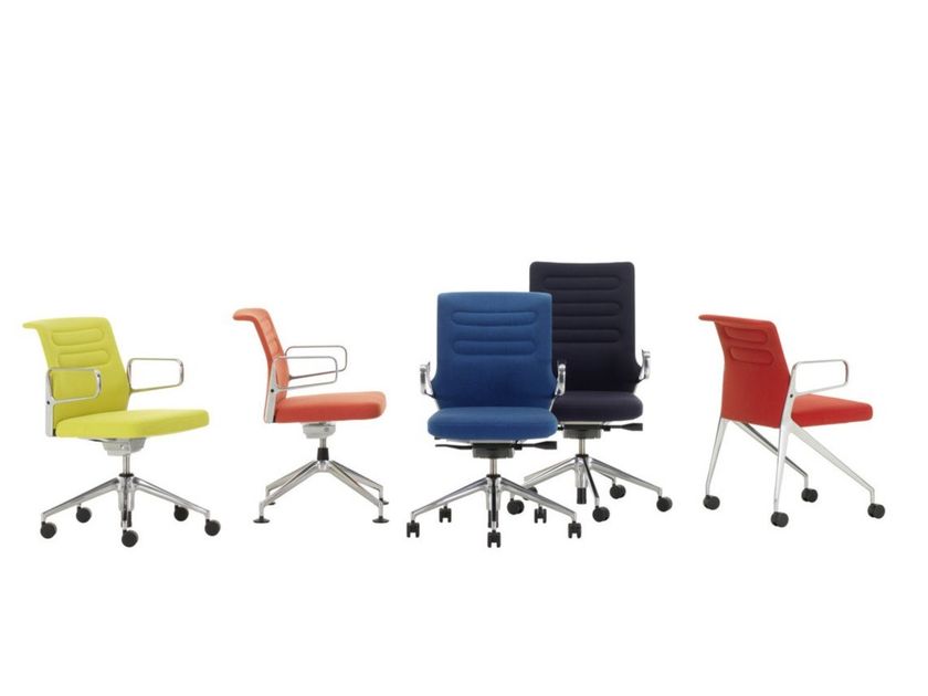 AC 5 STUDIO Swivel fabric office chair By Vitra | design Antonio Citterio