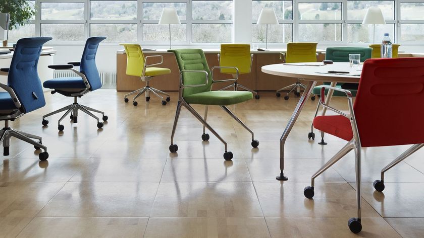 AC 5 STUDIO Swivel fabric office chair By Vitra | design Antonio Citterio