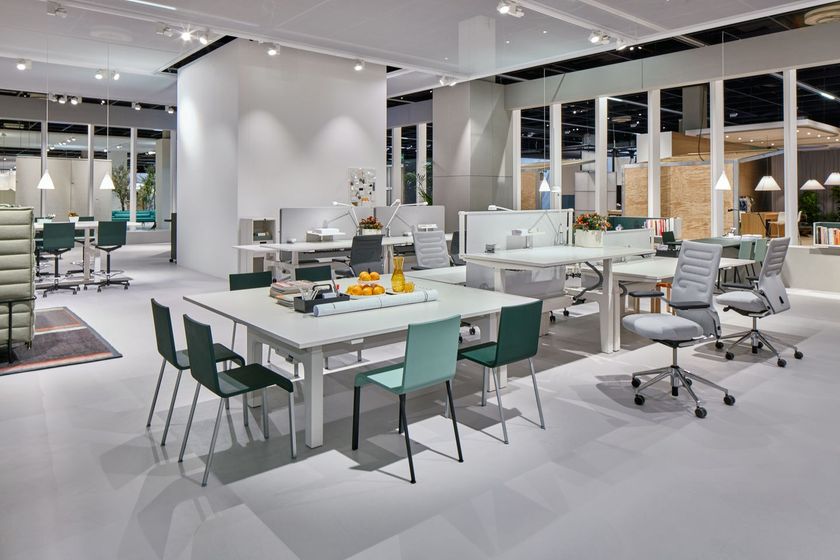 AC 5 WORK | Leather executive chair AC 5 Collection By Vitra design ...