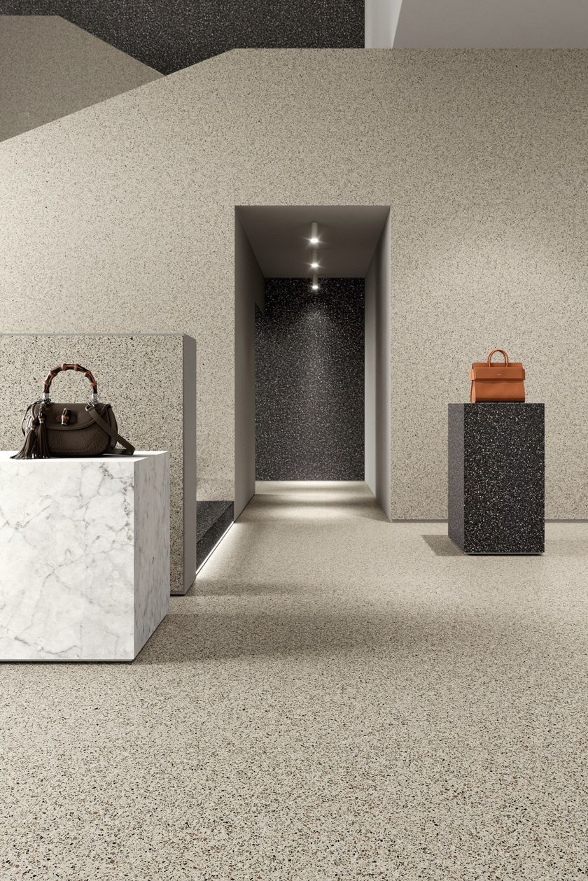 Indoor porcelain stoneware wall/floor tiles with stone effect ACCADEMIA ...