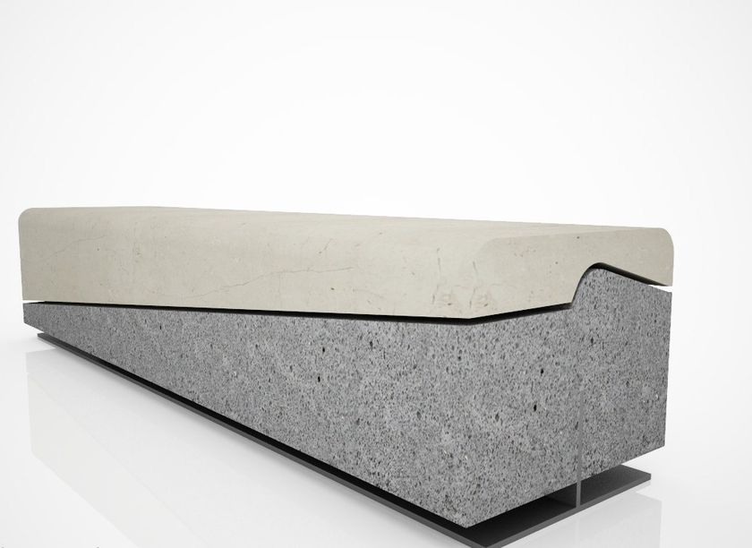 ACTEA | Backless Bench Actea Collection By Manufatti Viscio