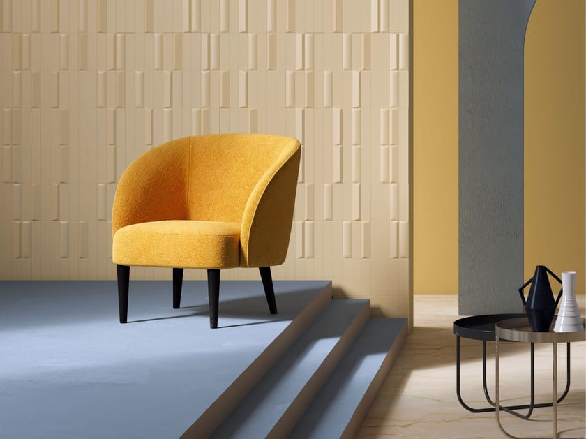 ADAM Fabric easy chair By Innova Imbottiti | design Fabrizio Citton