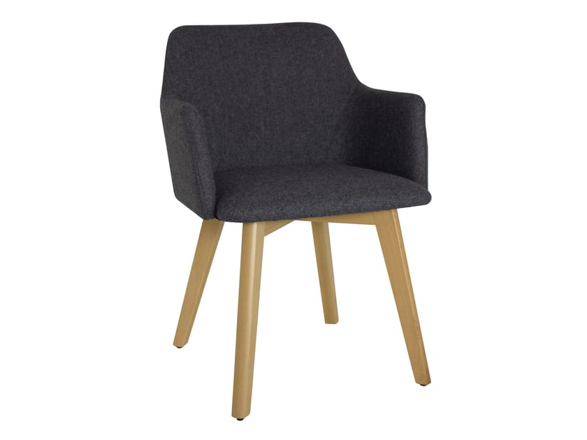 ADAM | Upholstered chair By Jes