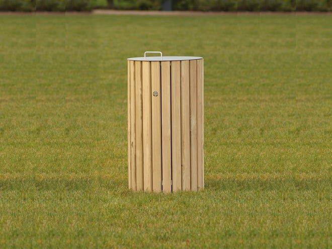 ADAMO | Pine litter bin By PIRCHER OBERLAND