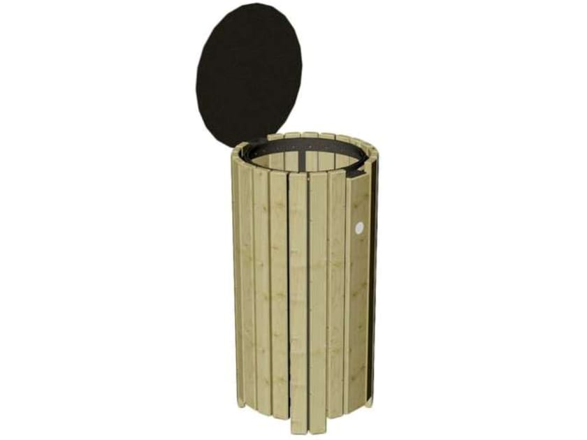 ADAMO | Portarifiuti in pino By PIRCHER OBERLAND