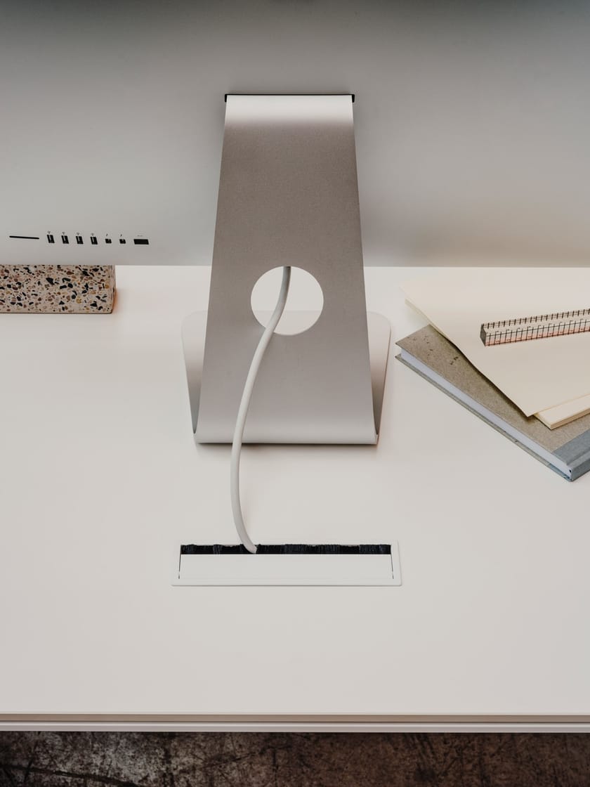 ADD T LINKED Multiple rectangular HPL office desk By Lapalma | design ...