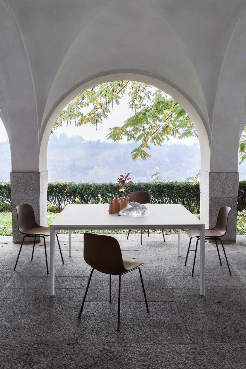 ADD T OUTDOOR | Table carrée Collection ADD T OUTDOOR By Lapalma design ...