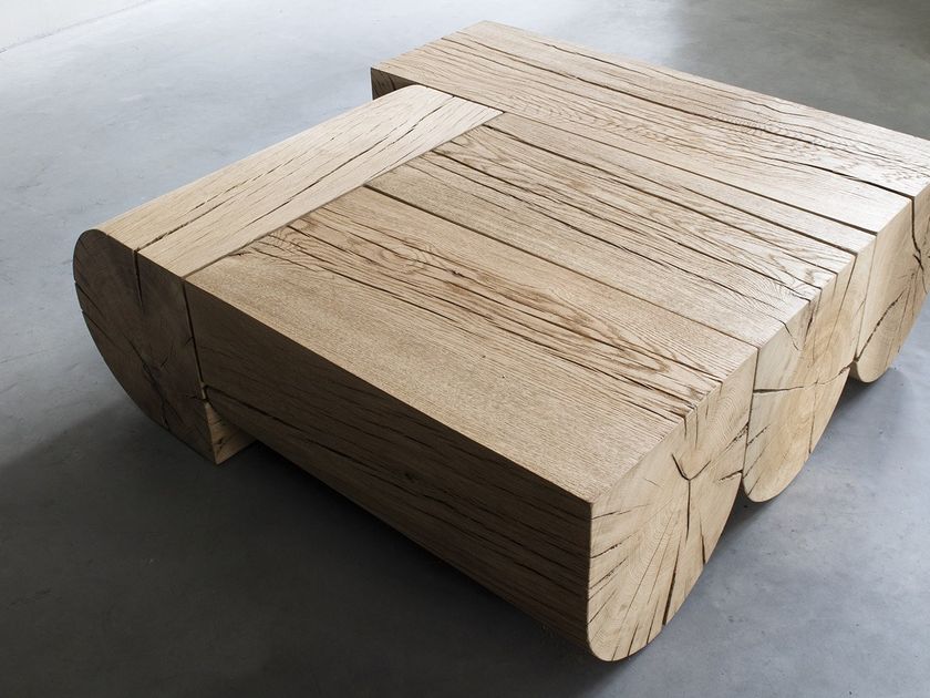 ADJACENCIES | Square coffee table By Van Rossum design Samuel Barclay