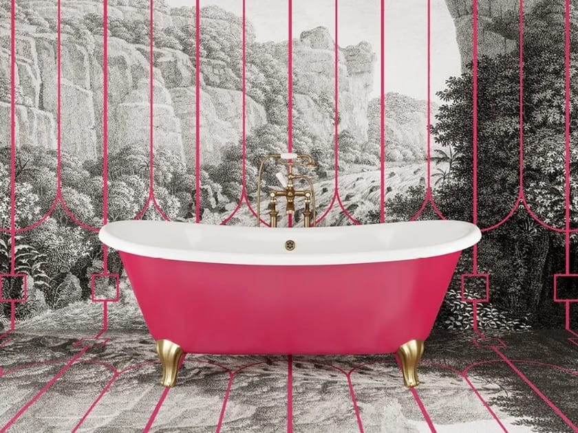 ADMIRAL Baignoire en fonte sur pieds By Devon&Devon