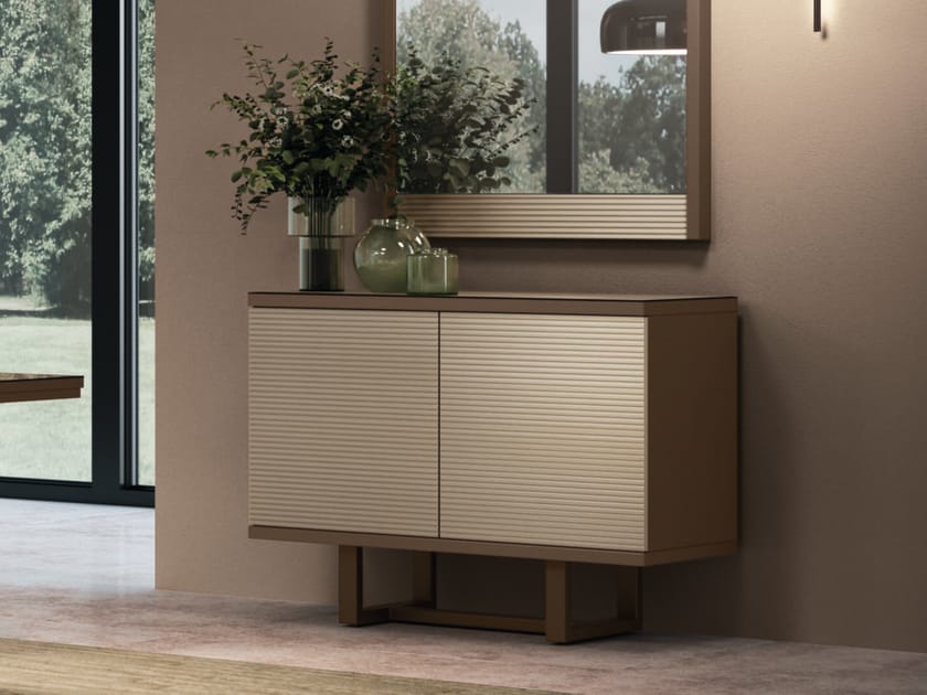LINEA Wooden sideboard with doors By ADORA