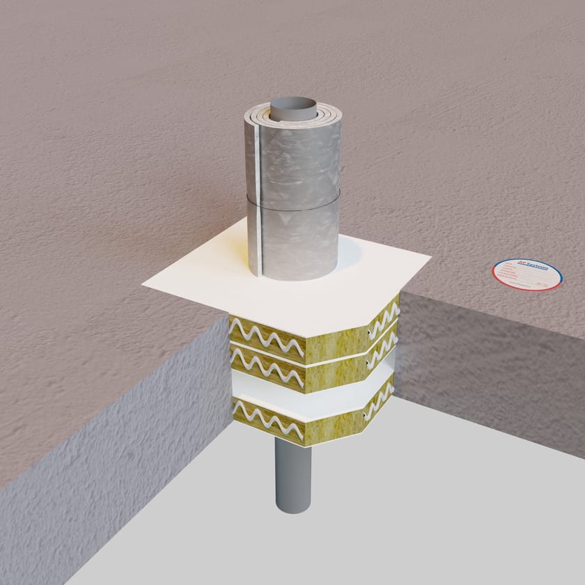 Protezione antifuoco tubazioni metalliche AF PIPEGUARD - AF SYSTEMS