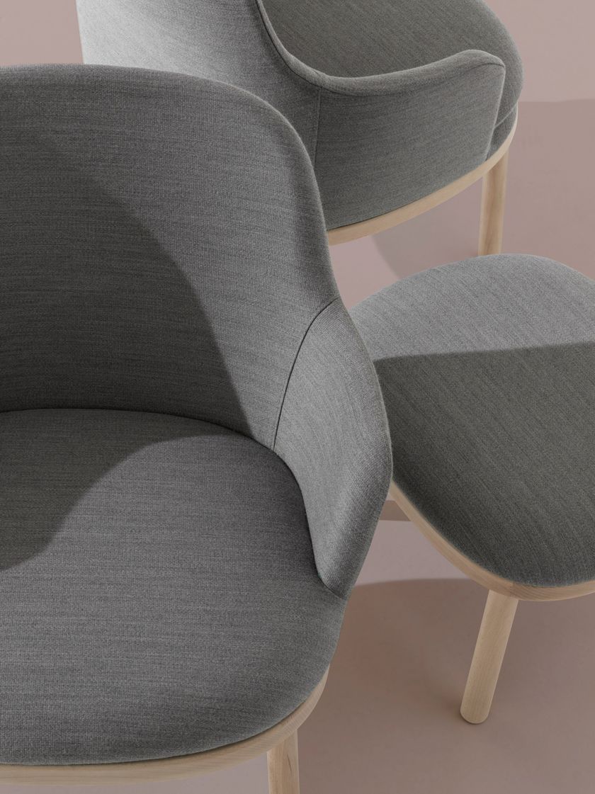 AGAMI 1165 armchair By Et al.