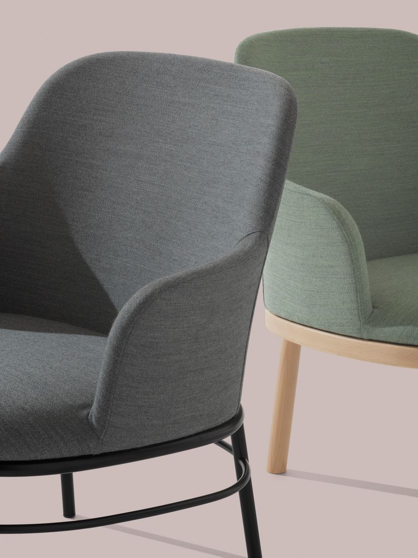AGAMI 1165 armchair By Et al.
