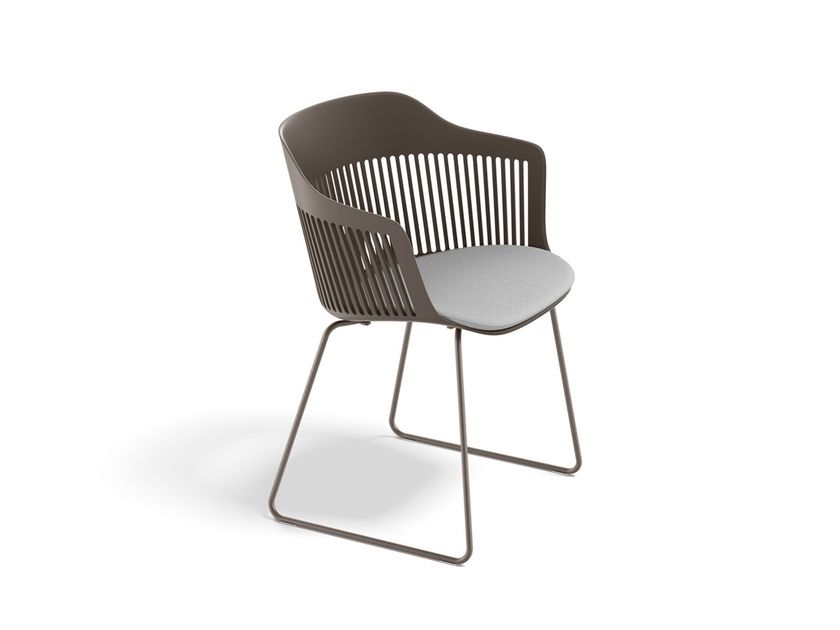 AIIR | Sled base chair AIIR Collection By DEDON design GamFratesi Design