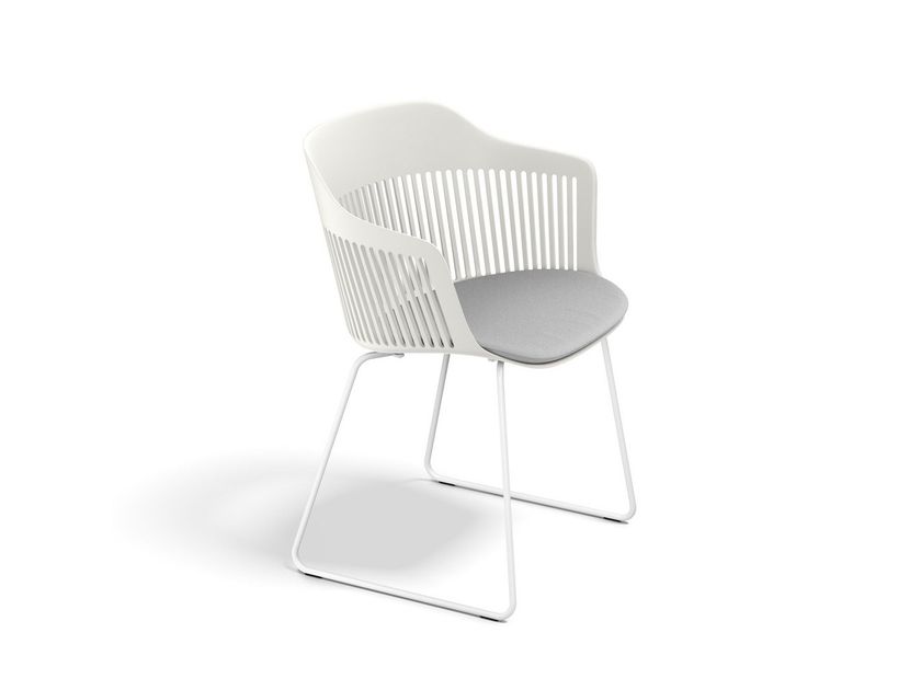 AIIR | Sled base chair AIIR Collection By DEDON design GamFratesi Design