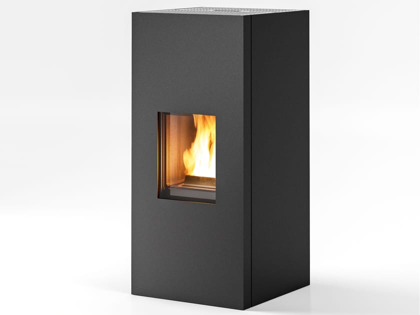 Pellet stove for air heating AIKE By MCZ