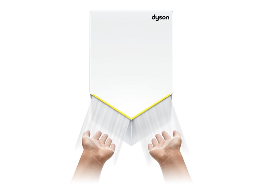 AIRBLADE V Automatic Jet hand dryer By Dyson