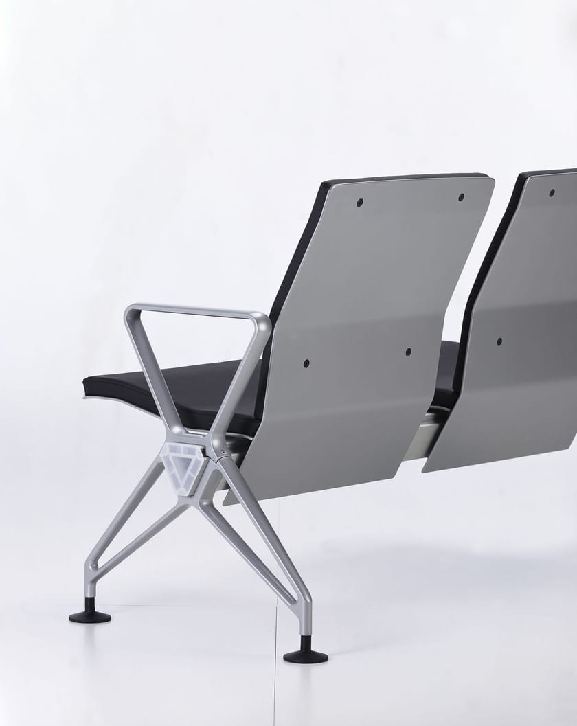 AIRLINE | Expanded polyurethane beam seating By Vitra design Foster ...