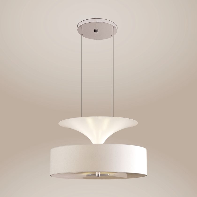 Direct-indirect light pendant lamp AIRWAVE H5+2 By ILFARI design Renée ...