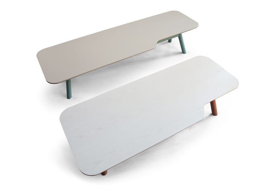 AKY SMALL | Rectangular coffee table By TrabA' design Emilio Nanni