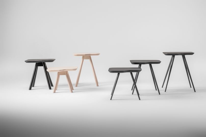 AKY SMALL | Square coffee table By TrabA' design Emilio Nanni