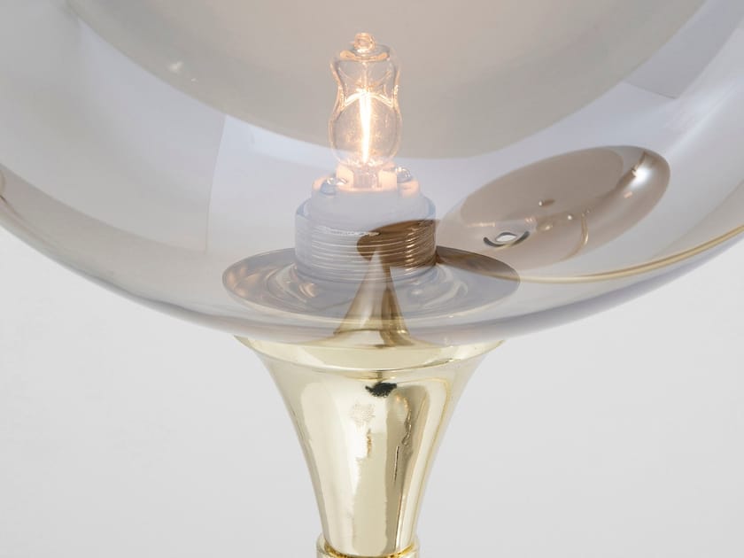 AL CAPONE TRE LED glass floor lamp By KARE Design