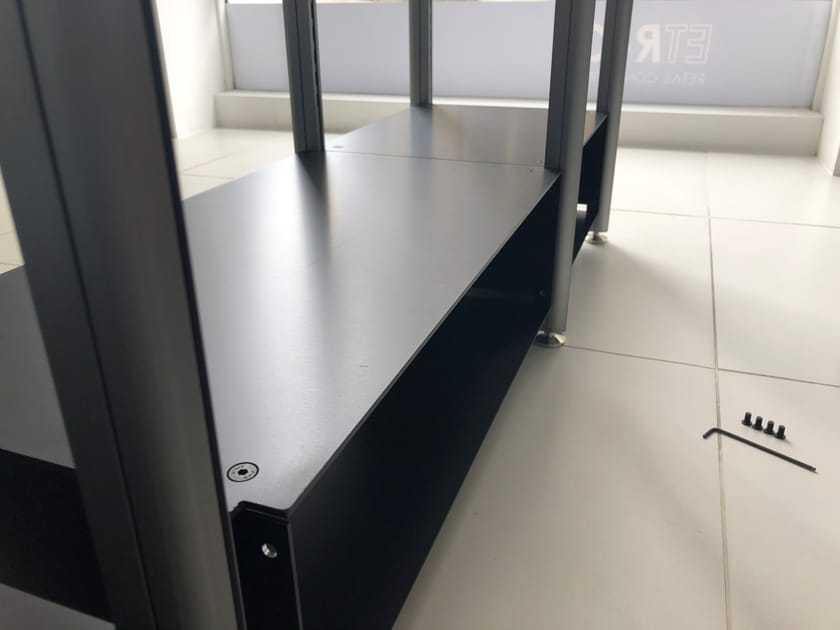 AL13 Modular aluminum shelving system By ETR-C