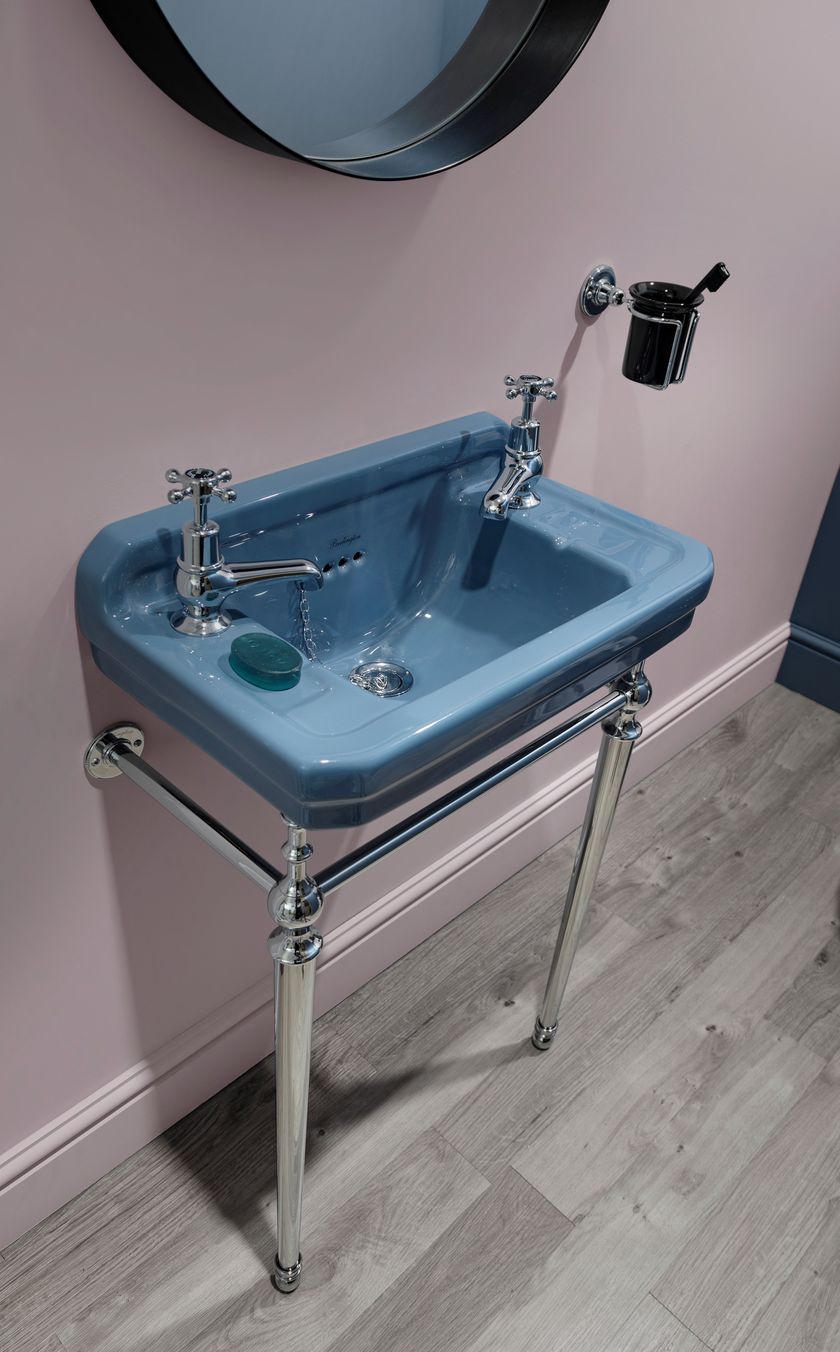 BESPOKE | Handrinse basin Edwardian 51cm Cloakroom Basin By Burlington ...