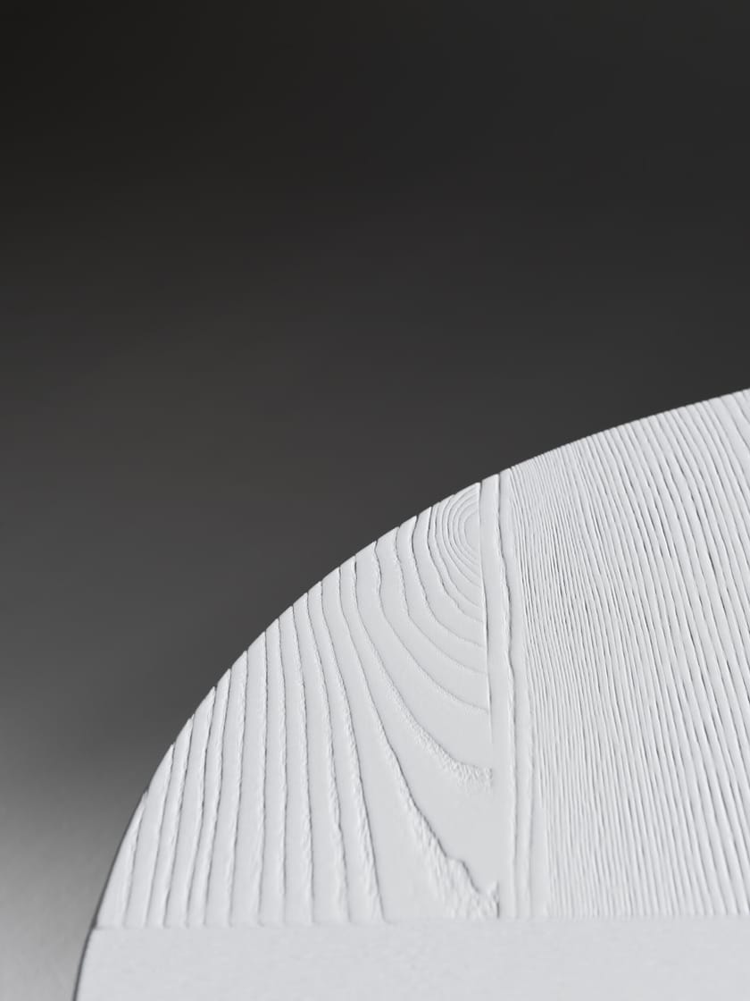 PRAIA ELLIPTICAL Oval wooden table By ALBEDO