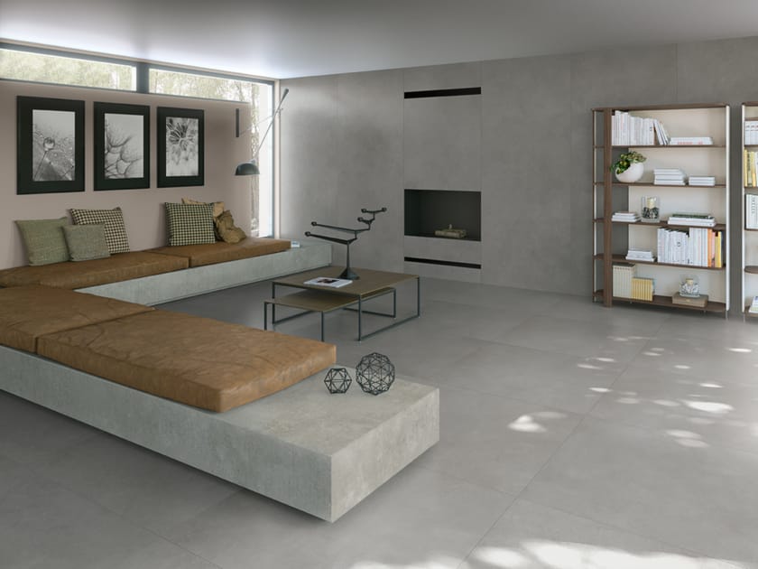 Pavimento/rivestimento in MDi by INALCO® effetto cemento ALEA By Inalco