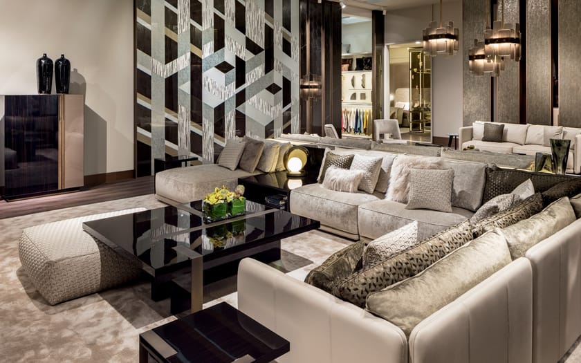 ALEC Low square ebony coffee table By Sicis | design Massimiliano Raggi