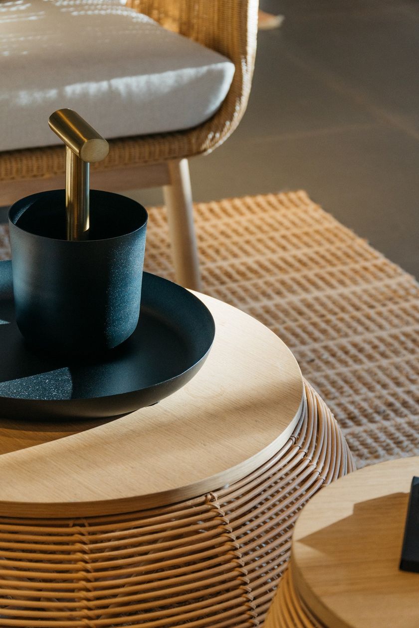 ALEX 3 seater rattan sofa By Vincent Sheppard