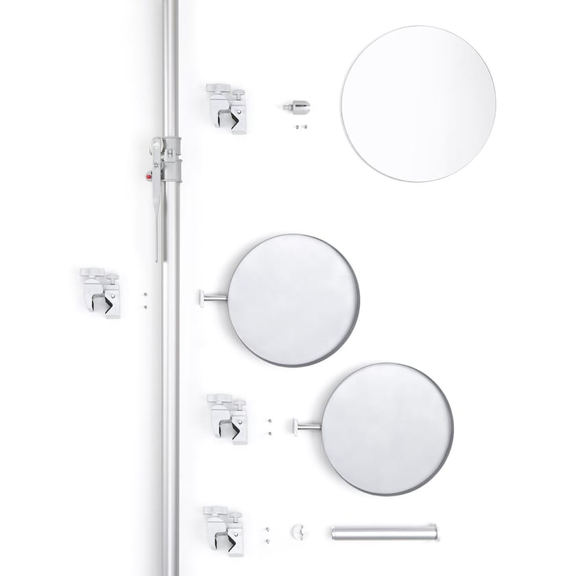 Equipped bar in anodized aluminum ALEXA AUTOPOLE By ALU