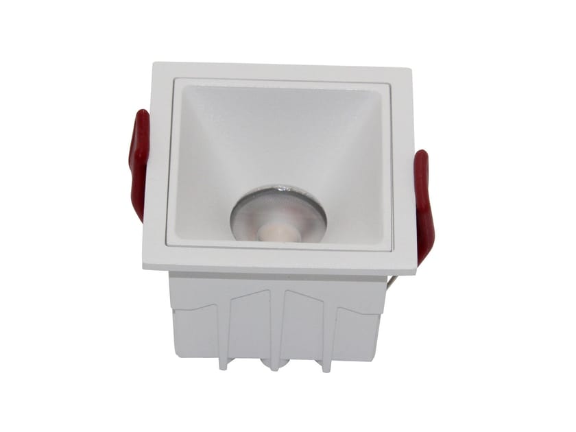 ALFA DL043-01 | Square spotlight Recessed LED square metal spotlight By ...