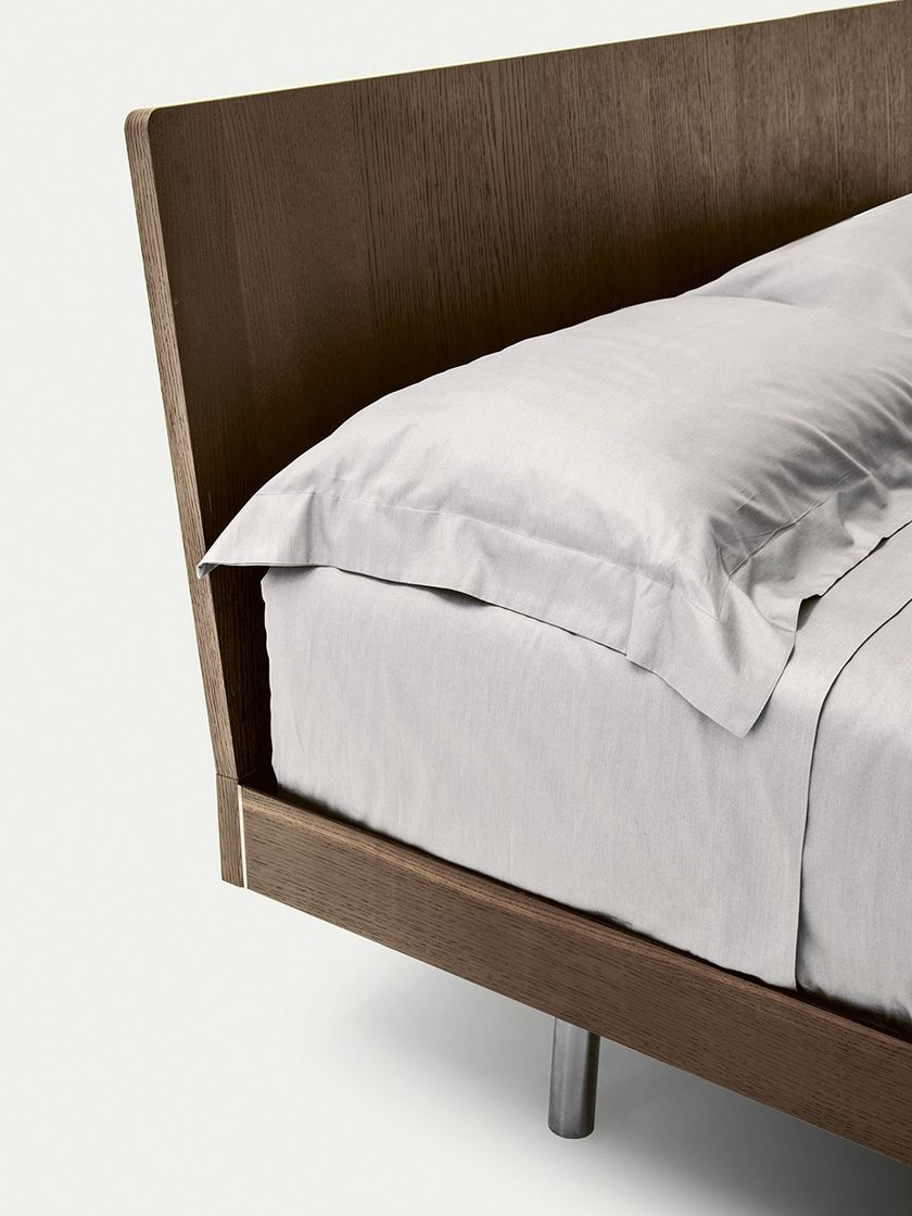 Letto matrimoniale in legno ALFA By PIANCA